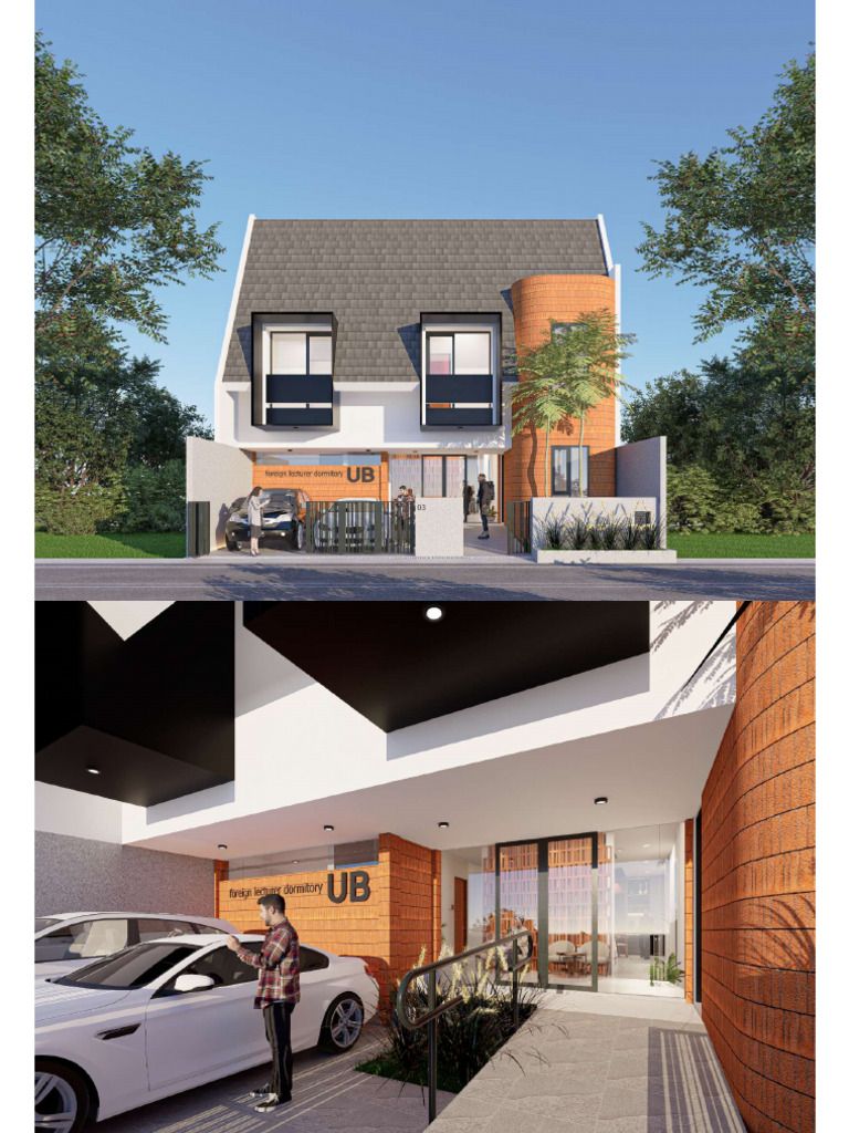 Gambar DED Rumah Dosen | PDF