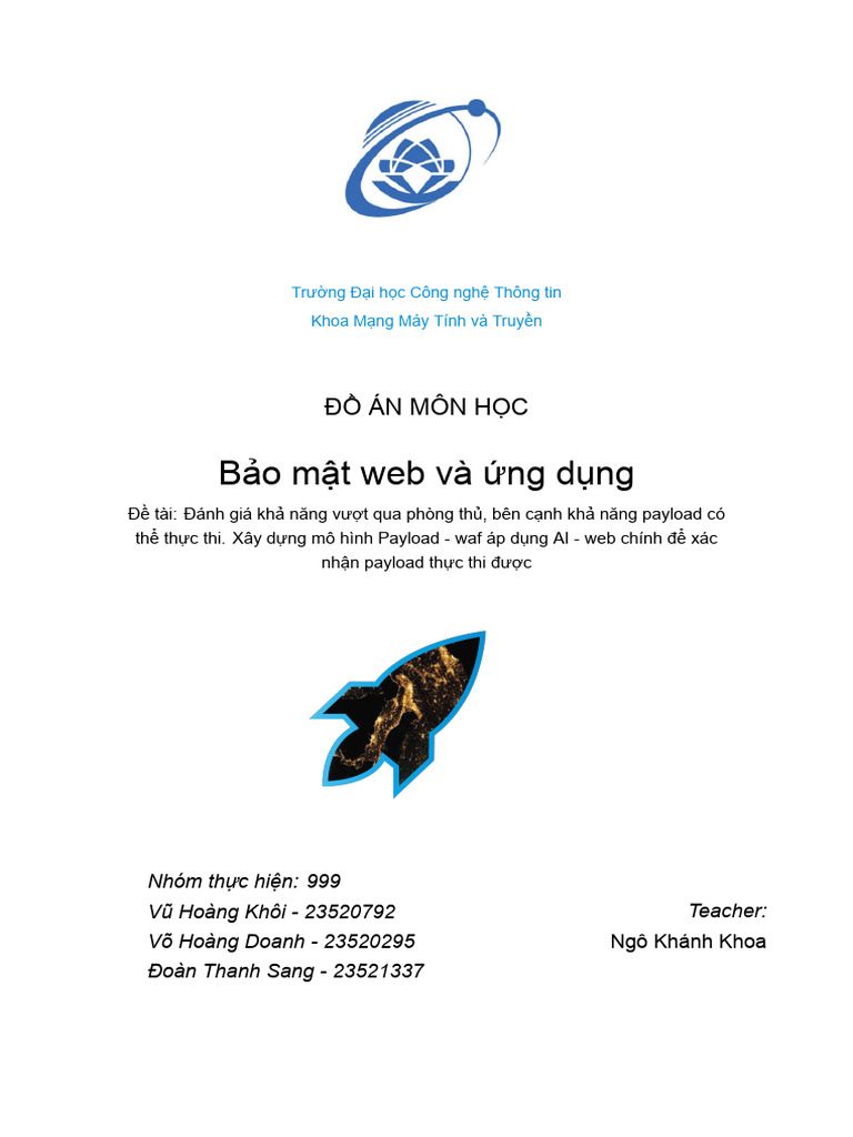 UIT HCM Report Template | PDF