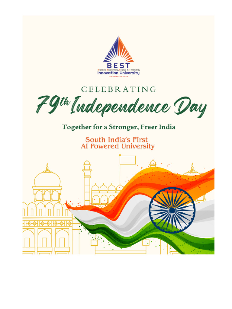 Independence Day Program Schedule - 2025 | PDF