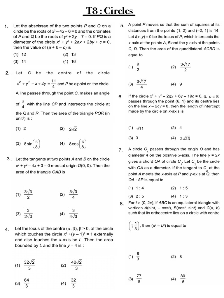 T8 Circles 16 - 12 - 25 | PDF