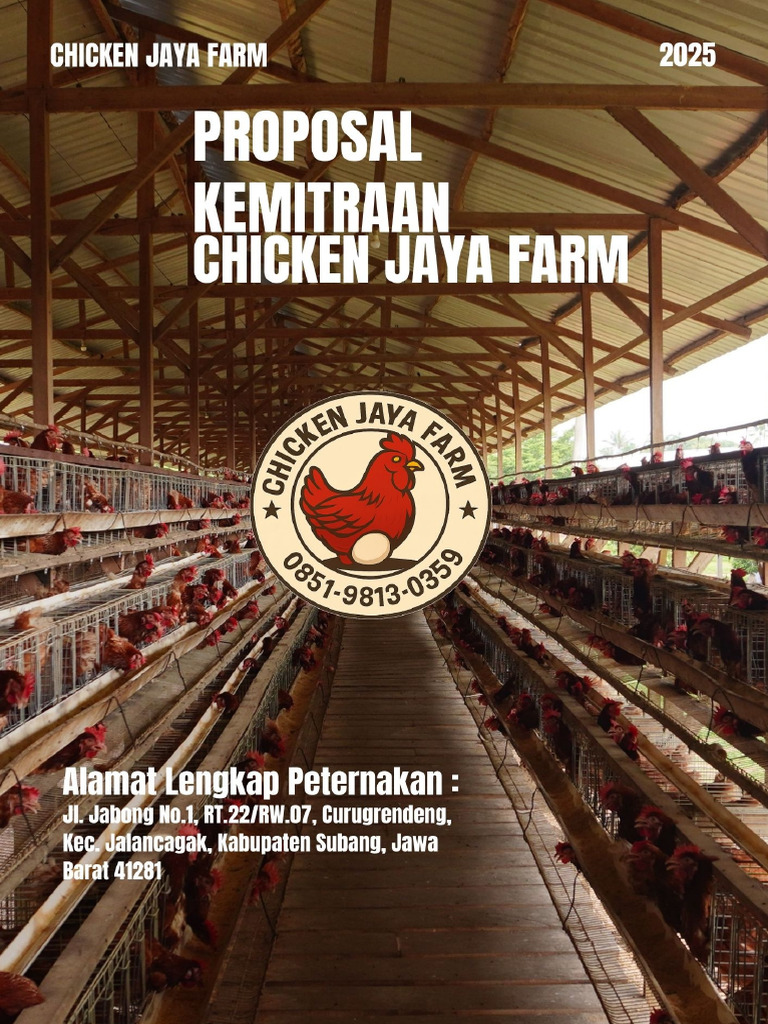 Proposal Chicken Jaya Farm | PDF