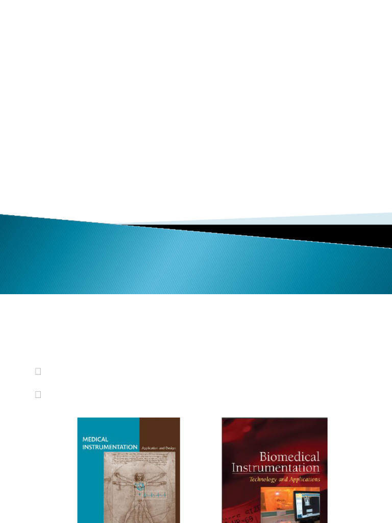 Medical Instrumentation Basics | PDF | Sensitivity And Specificity | Sensor