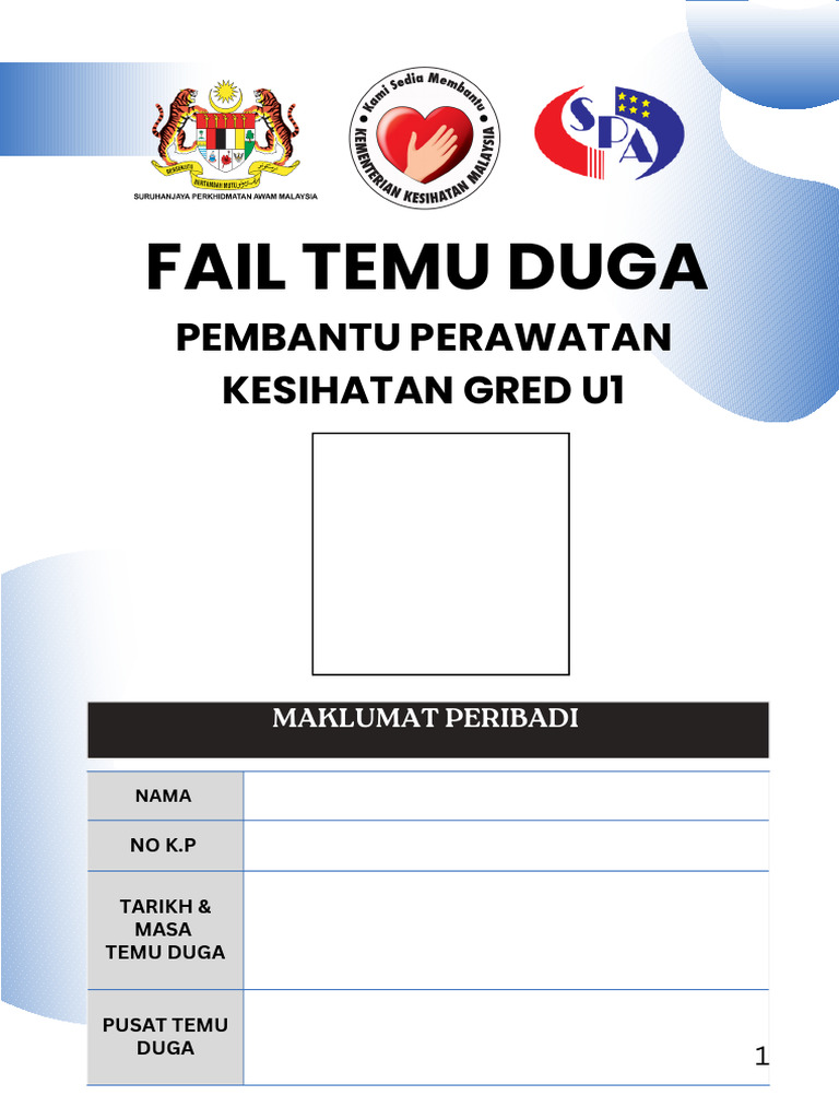 Template Cover File SPA | PDF