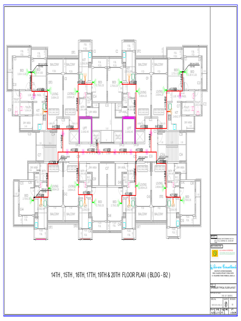 Fire Fighting Layout-Model | PDF