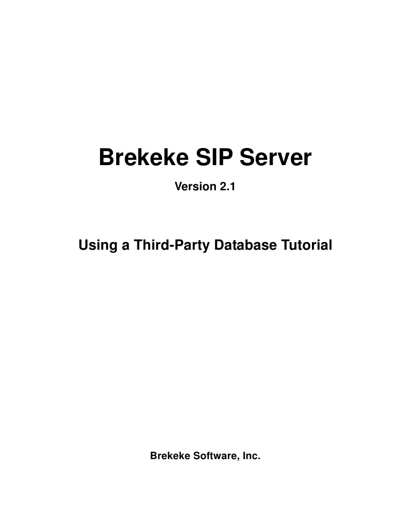 3rd Party Database en | PDF | My Sql | Databases