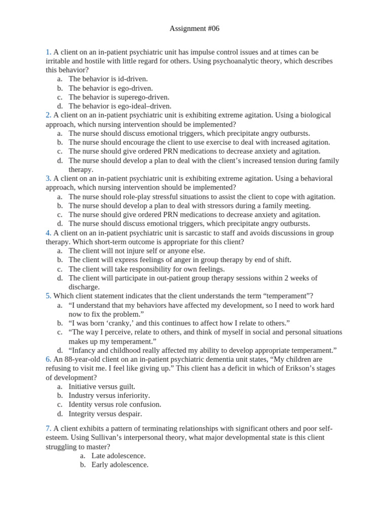 Stress Adaptation 06 | PDF | Anxiety | Anger