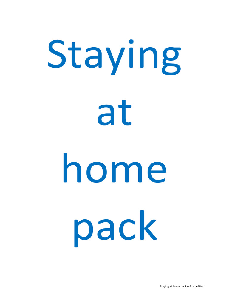 Essential Self-Isolation Tips Pack | PDF | Sleep