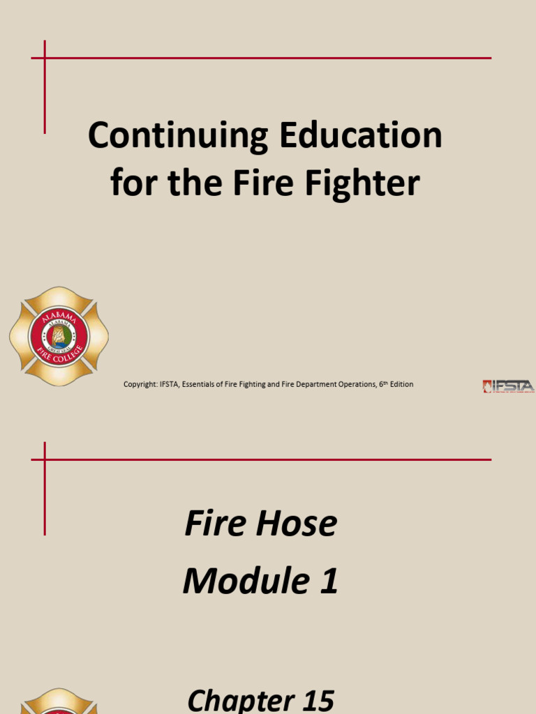 Fire Hose Basics and Maintenance Guide | PDF | Mechanical Engineering
