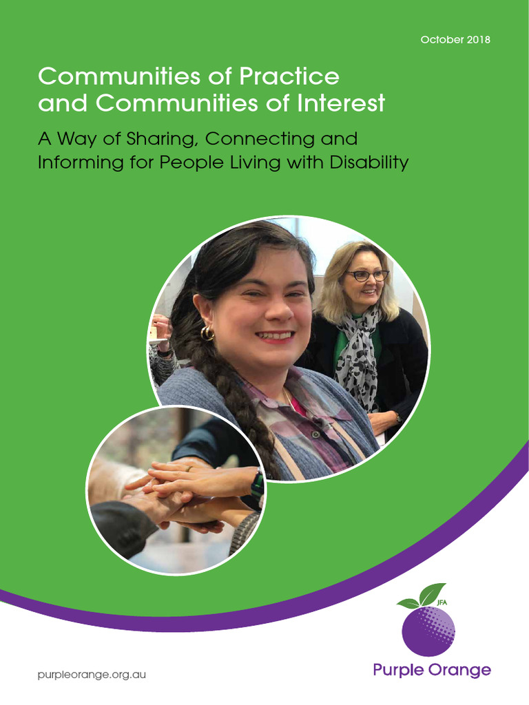 Communities of Practice for Disabilities | PDF | Cognition
