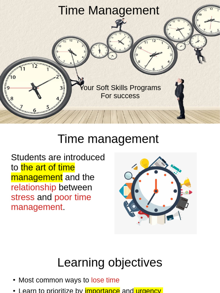 Uni Classes Time Management Class1 | PDF | Time Management ...