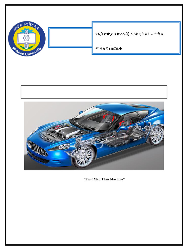 MSc in Automotive Engineering Curriculum | PDF