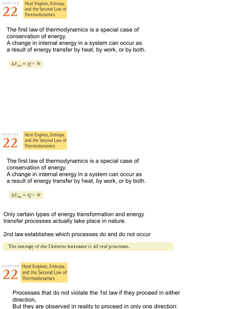 Understanding Thermodynamics Laws | PDF | Heat | Entropy