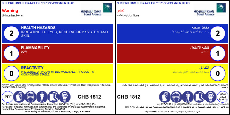 Sun Drilling Lubra-Glide Safety Info | PDF | Working Conditions | Safety
