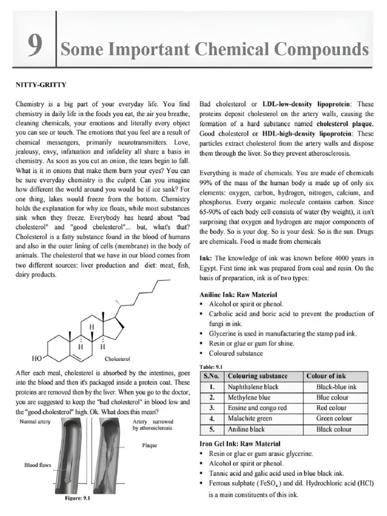 Some Imp Chem Compounds Notes | PDF