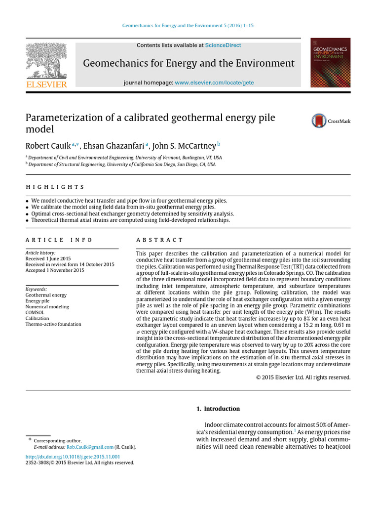 Caulk 2016 | PDF | Heat | Heat Transfer