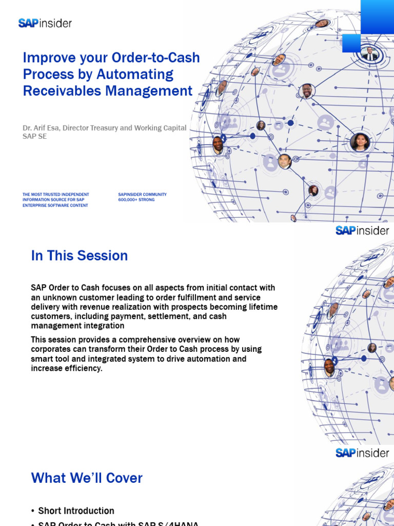 Improve Your Order To Cash Process by Automating Receivables Management ...