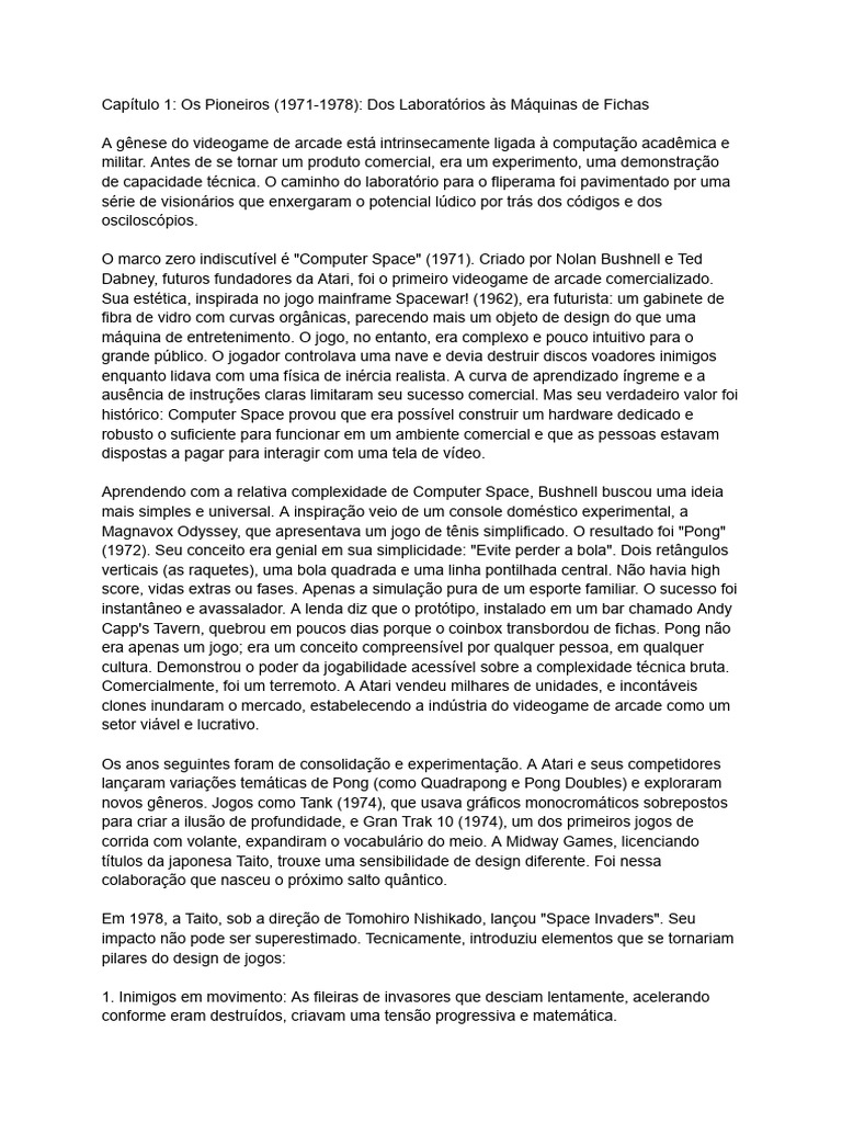 Vídeo Games Parte 2 | PDF | Videogames | Jogos eletrônicos