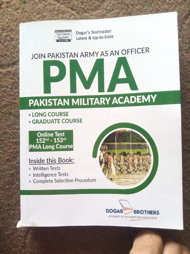 PMA Long Course Part-1 - Intelligence Test by Dogar Brothers ...