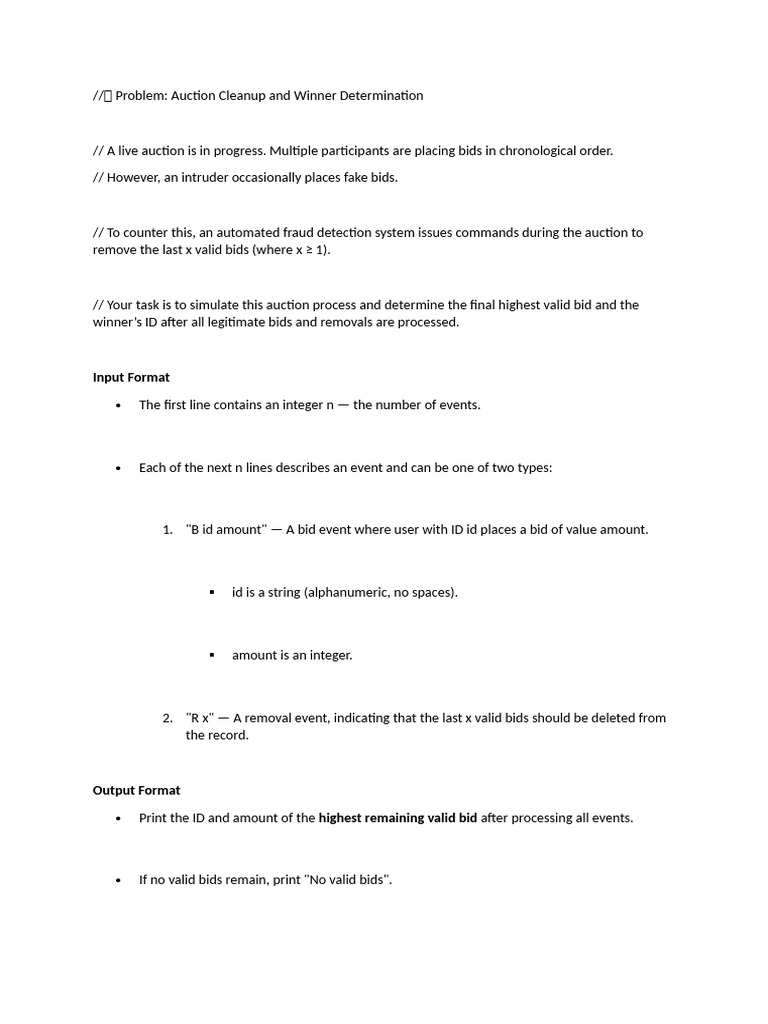 ? Problem | PDF