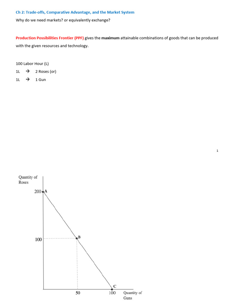 Trade-offs and Comparative Advantage Explained | PDF | Economies | Trade