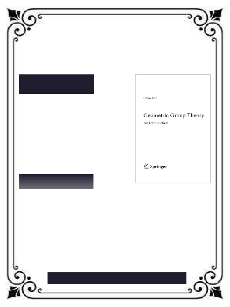 Geometric Group Theory An Introduction 1st Edition Clara Löh Ebook ...