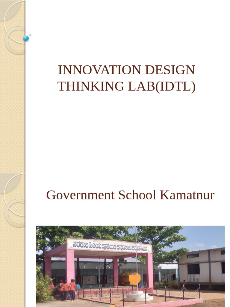 INNOVATION DESIGN THINKING LAB (IDTL) Exp | PDF