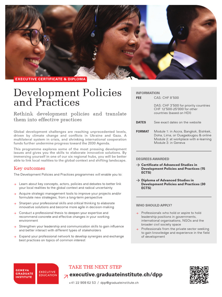 Flyer DPP 2026 en | PDF | Educational Technology | Strategic Management