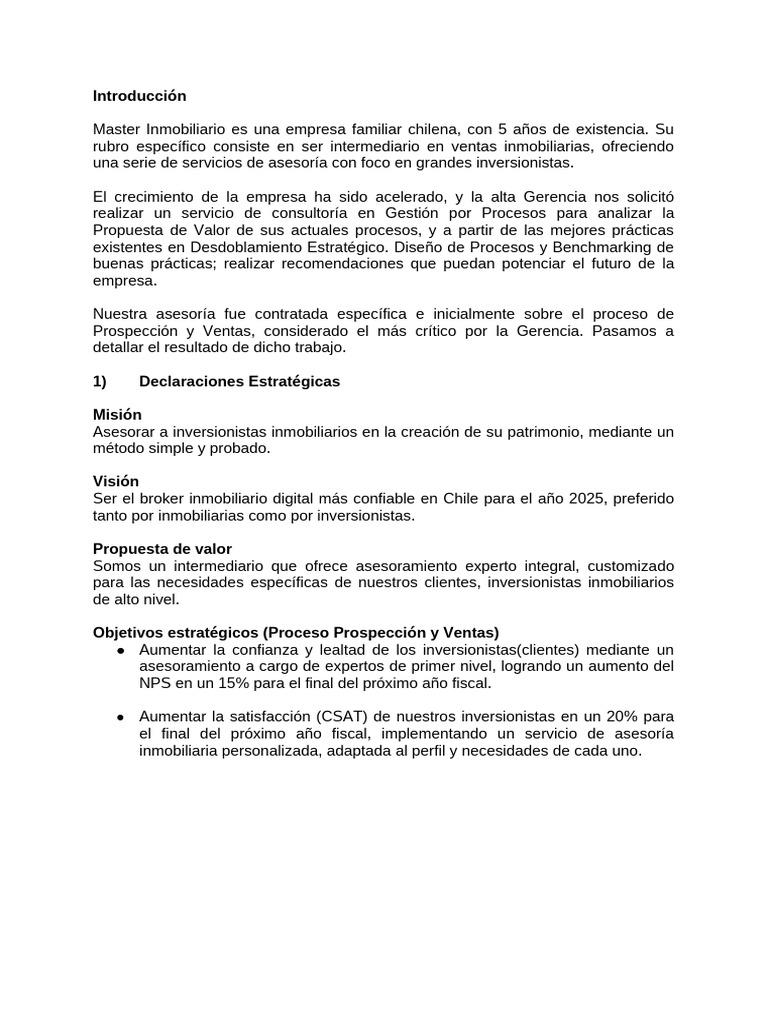 MTI-421. Master Inmobiliario | PDF | Benchmarking | Inteligencia artificial