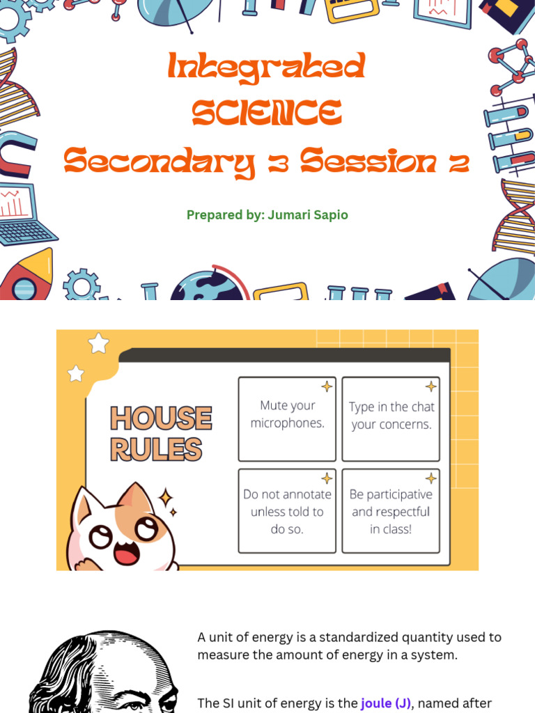 Session 2 — Integ. Sci. | PDF | Calorie | Vitamin