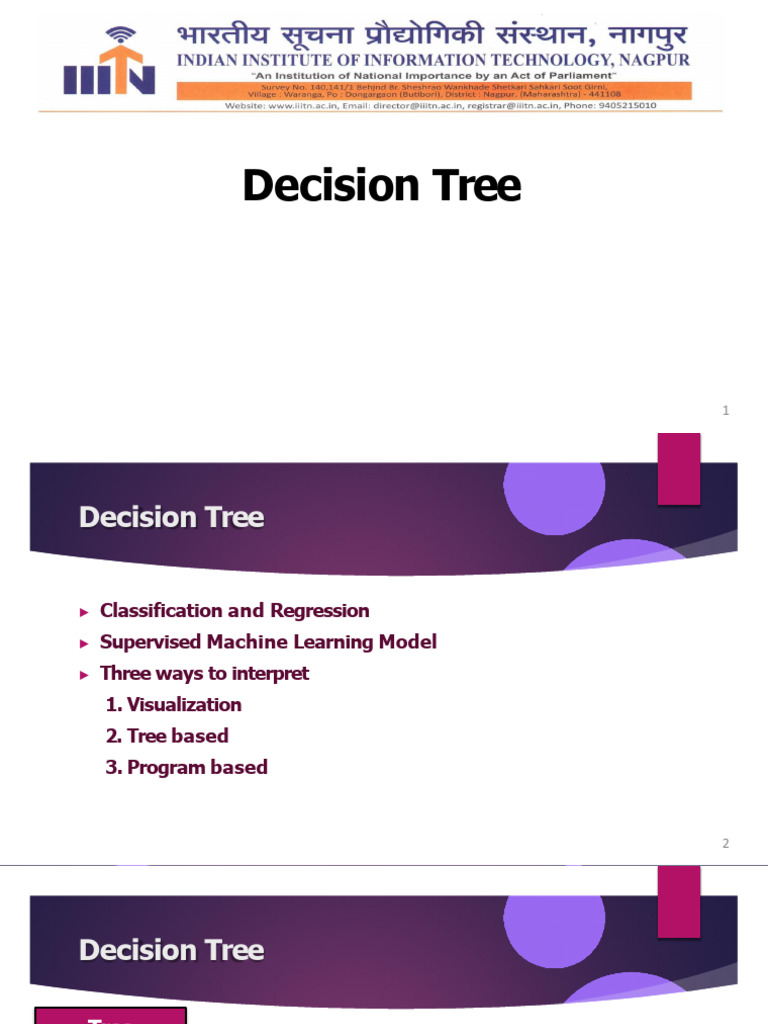 Module 3 Decision Tree | PDF | Applied Mathematics | Algorithms