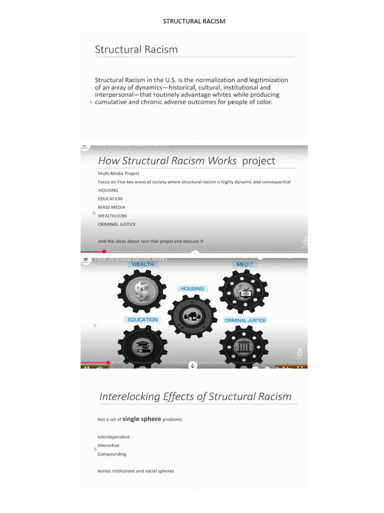 Structural Racism (1) | PDF | Meritocracia | Raça (categorização humana)