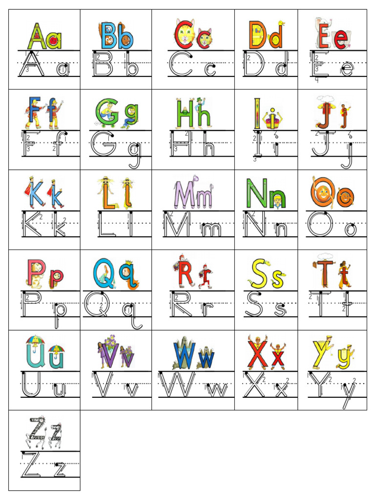 AlphabetPathofMotion 1 | PDF