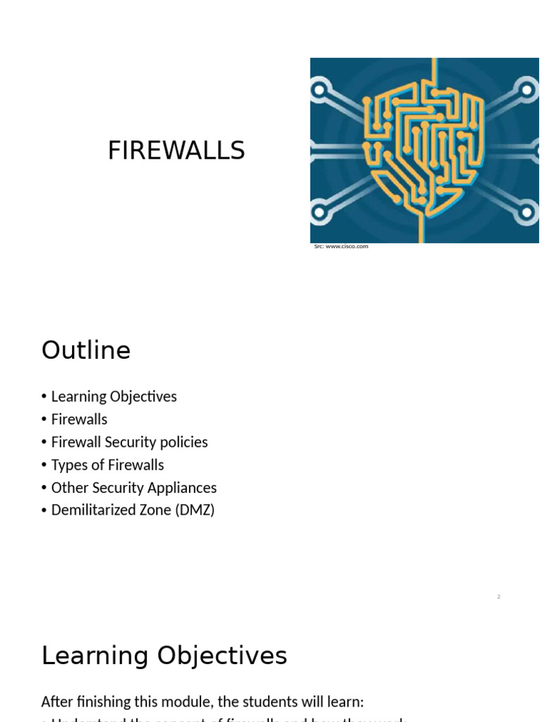 09 Firewalls | PDF