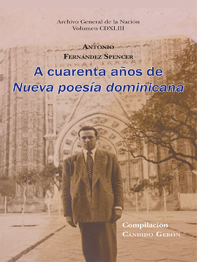 Literatura A Cuarenta Anos de Nueva Poesia Dominicana | PDF | Dante ...