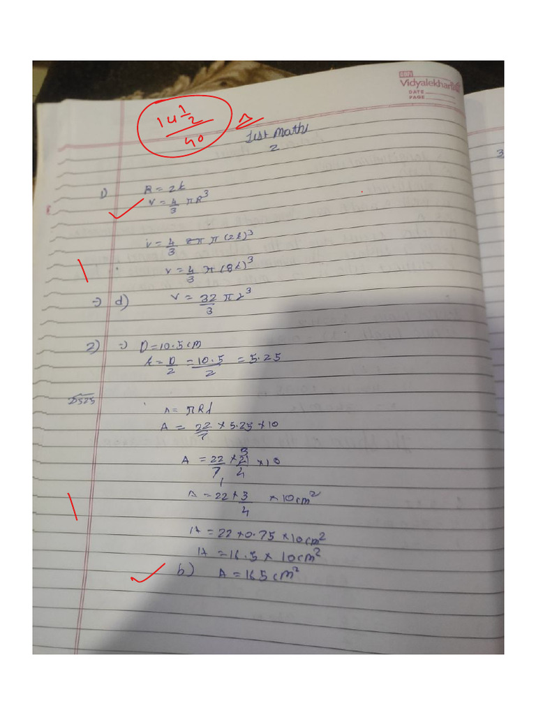 Maths Paper 2 | PDF