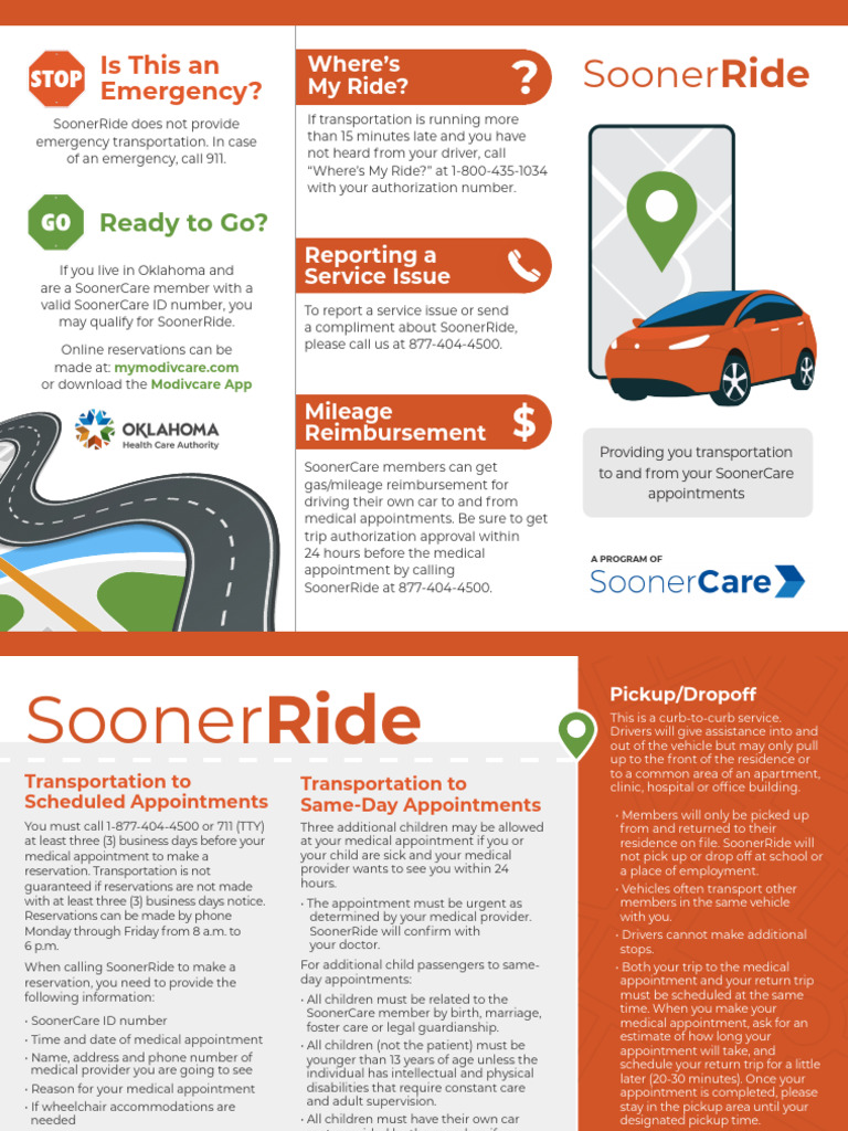 SoonerRide Transportation Guide | PDF