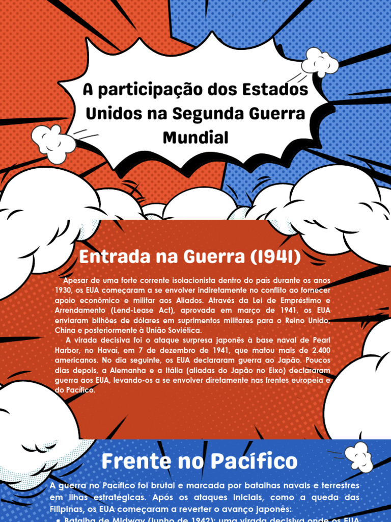A participação dos Estados Unidos na Segunda Guerra Mundial_20260101 ...