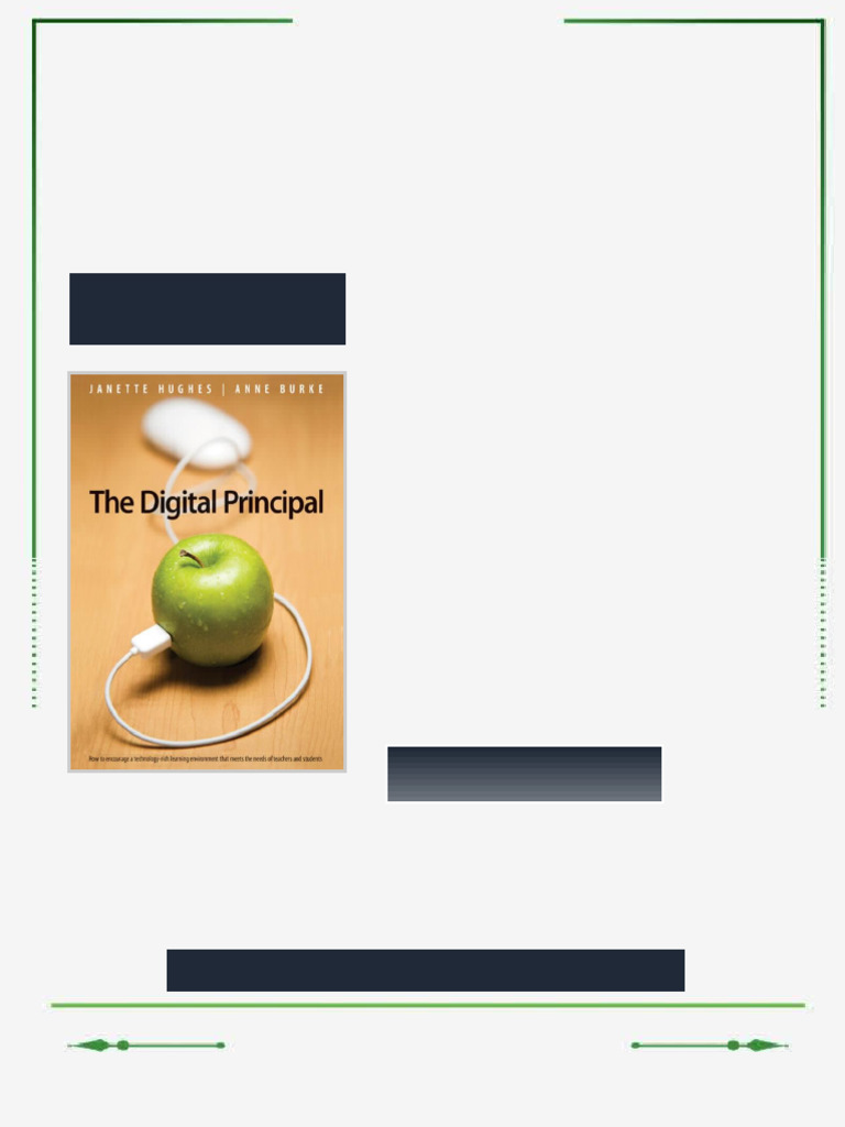 The Digital Principal How to Encourage a Technology Rich Learning ...