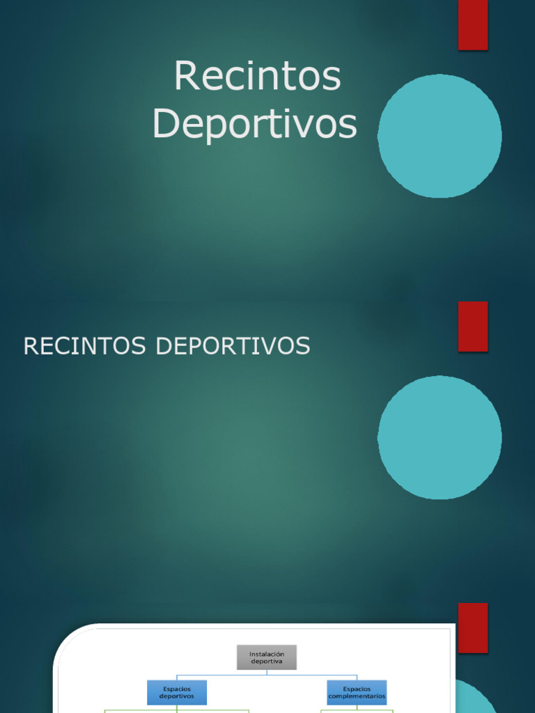 Tipos y Gestión de Recintos Deportivos | PDF | Diseño