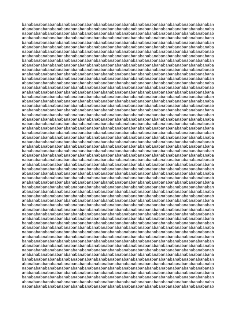 Repetitive Text Analysis | PDF