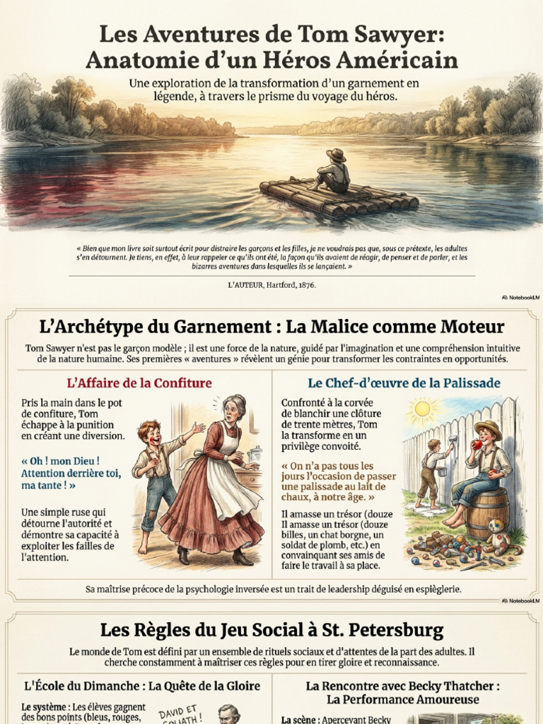 Tom Sawyer La Naissance d Un Héros | PDF