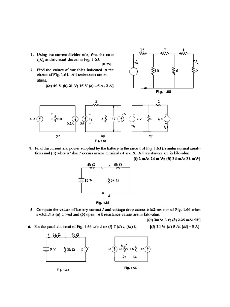 Basic Electrical Engineering Concepts | PDF