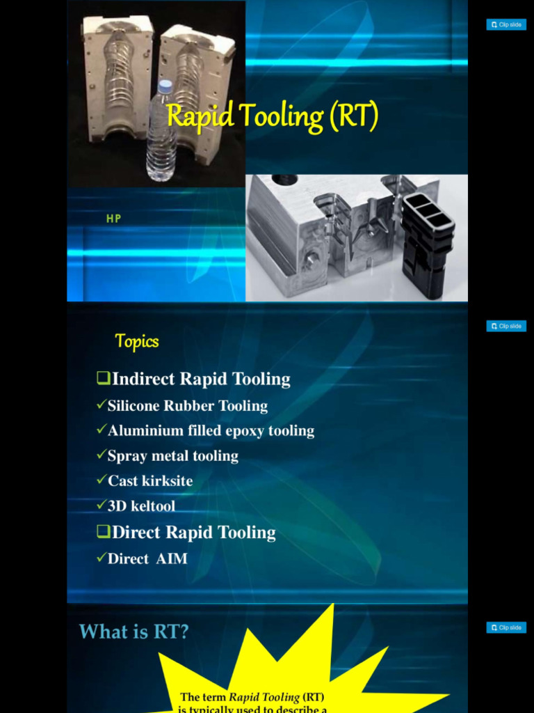 Rapid Tooling | PDF | Secondary Sector Of The Economy | Business Process