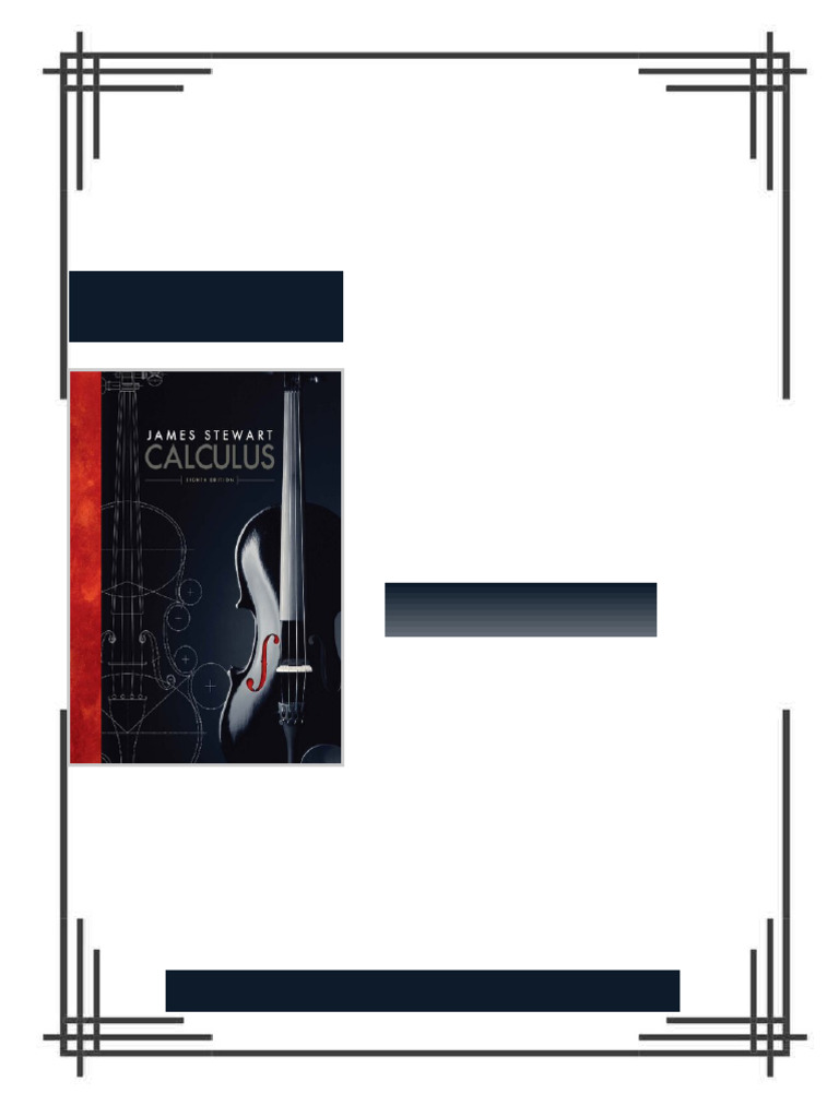 Calculus 8th Edition Stewart James eBook annotated edition | PDF