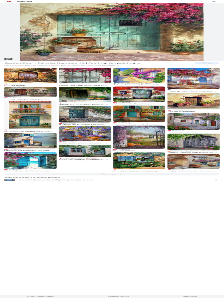 Httpswww.google.comsearchq=Pinterest+Pinturas+de+Puertas+Con+Flores&Tbm ...