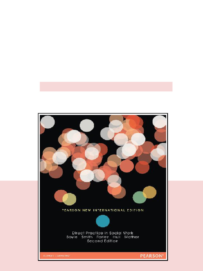 Direct Practice In Social Work Pearson New International Edition 2nd ...