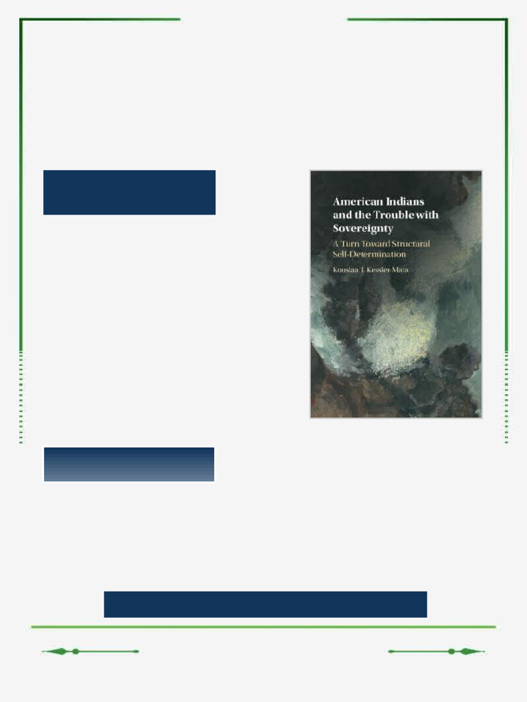 American Indians and the Trouble with Sovereignty: A Turn Toward ...