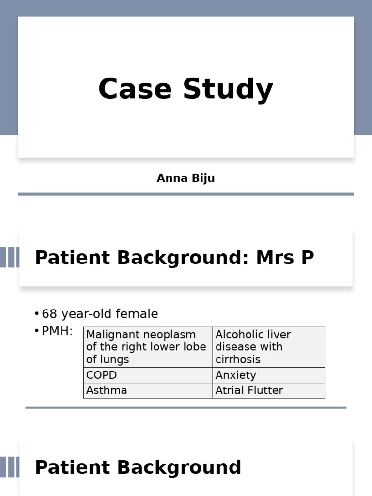 Case Study | PDF | Constipation | Medical Specialties