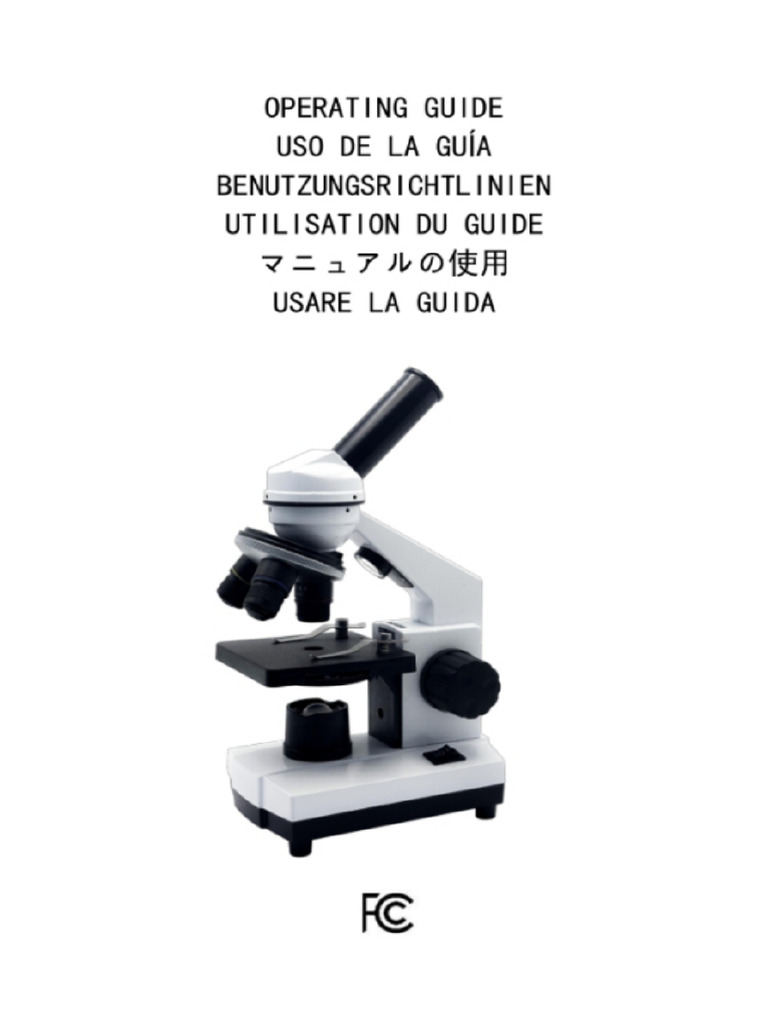 Manual Microscopio | PDF