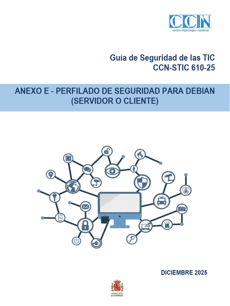 Ccn Stic 610 25 Anexoe_debian | PDF | Distribución de Linux | Sistema ...